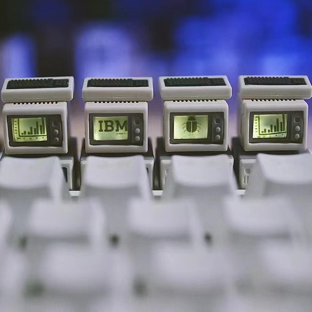 Retro IBM Backlit Artisan Keycap – CuriosityCaps