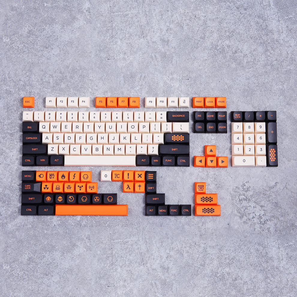 Carbon XDA PBT Keycaps – CuriosityCaps