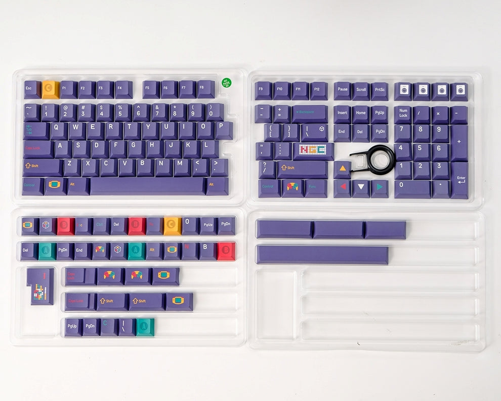 Nintendo Gamecube Theme Cherry PBT Keycaps – CuriosityCaps