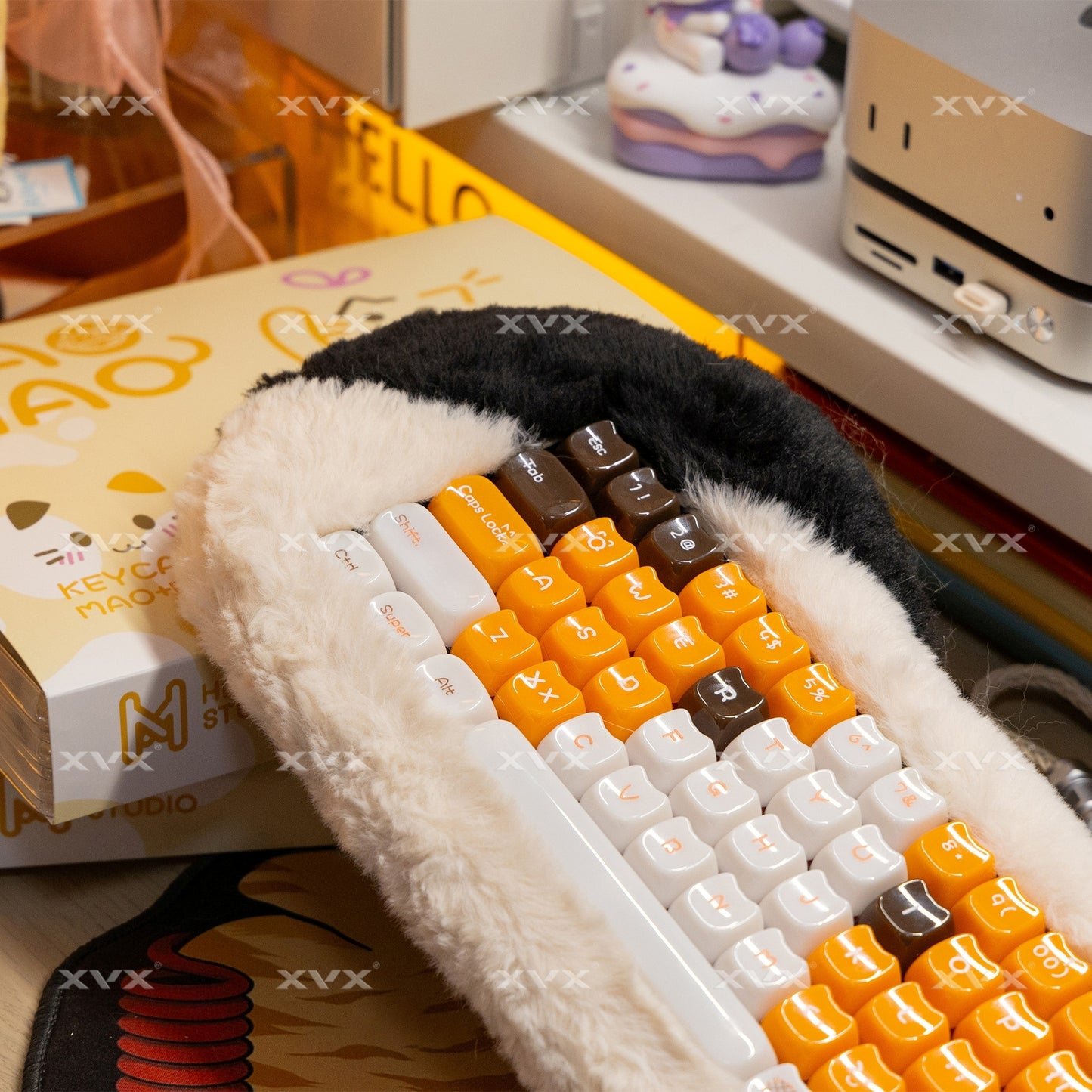 Calico Kittens MOA MAO Keycaps – CuriosityCaps