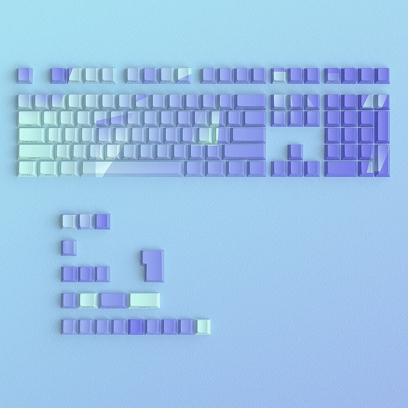 Vaporwave Geometry Side Backlit Cherry Keycaps – CuriosityCaps