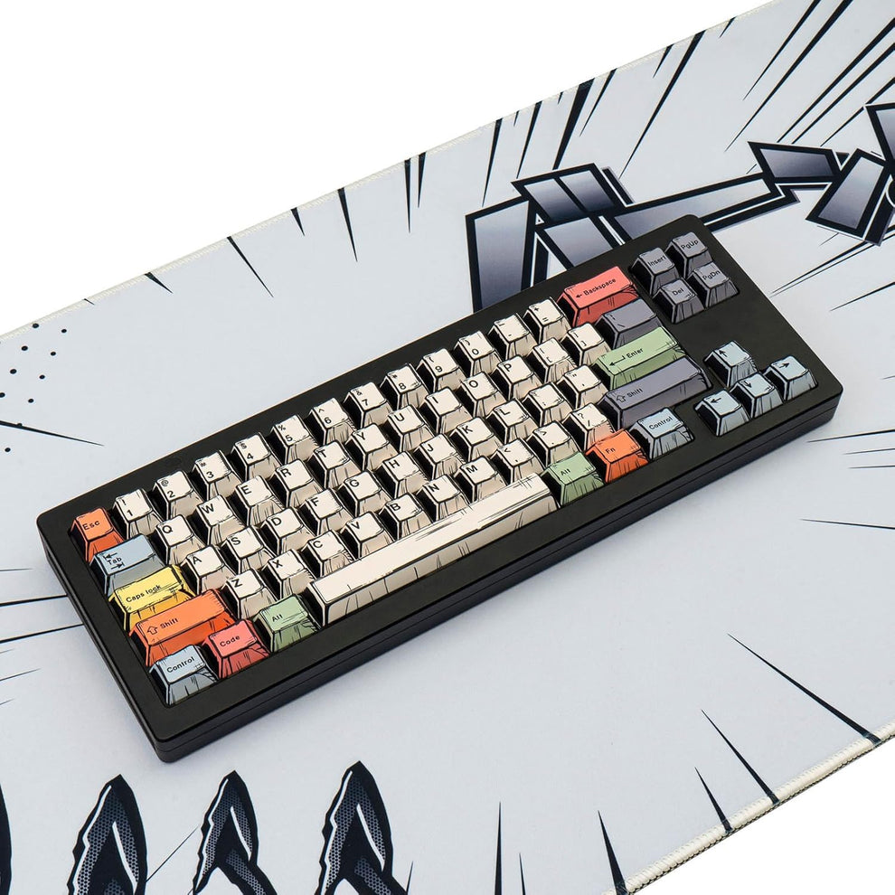 Canvas Manga Comic Cherry PBT Keycaps – CuriosityCaps