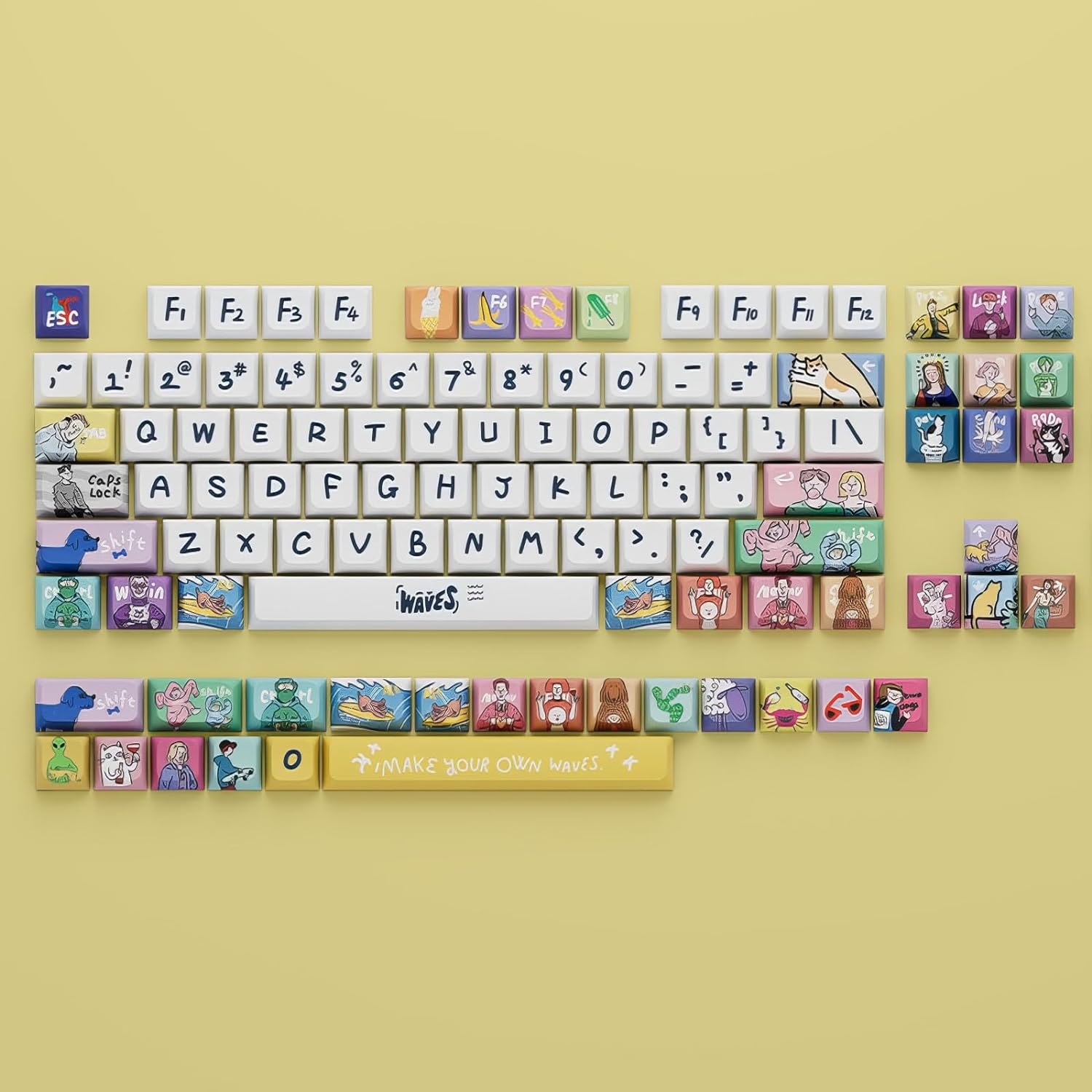 Spray XDA Profile Keycap Set – CuriosityCaps