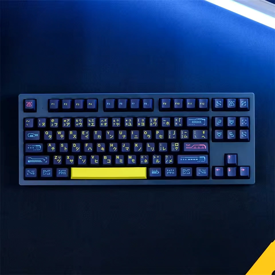 Awaken Inspired Cherry PBT Jet Black Keycaps – CuriosityCaps