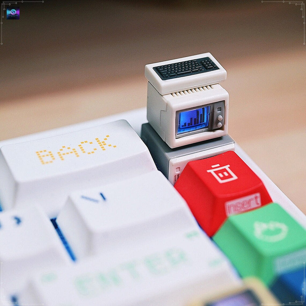 Retro IBM Backlit Artisan Keycap – CuriosityCaps