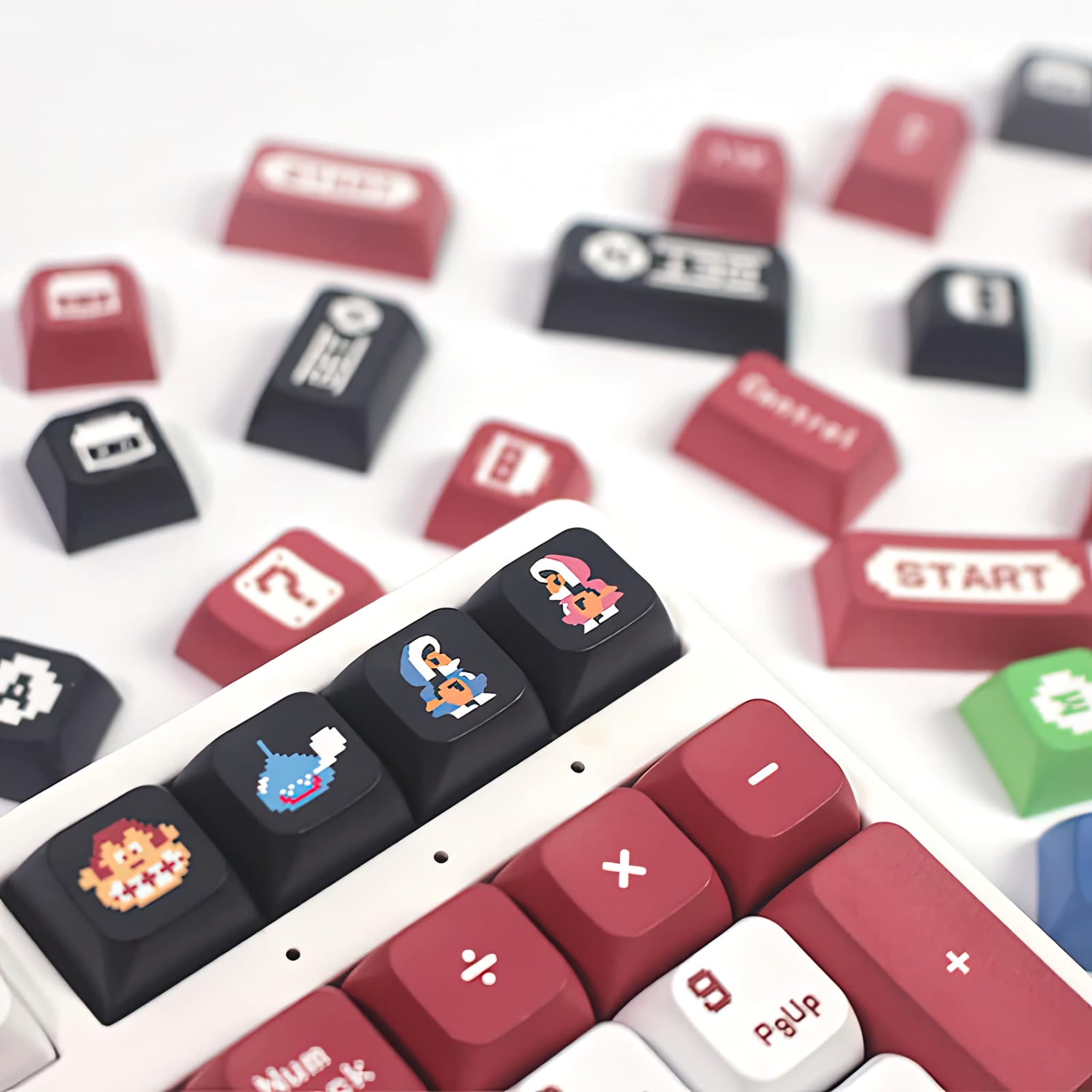 Famicom XDA PBT Keycaps – CuriosityCaps
