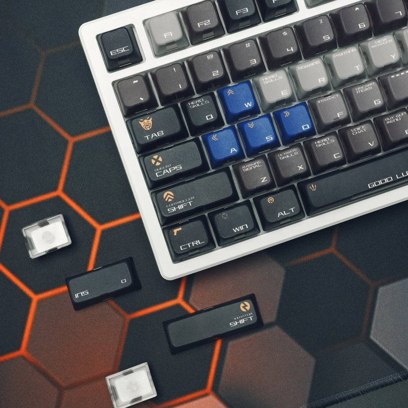 Valorant Dark Theme Lighthouse Profile Side Backlit Doubleshot Keycaps – CuriosityCaps