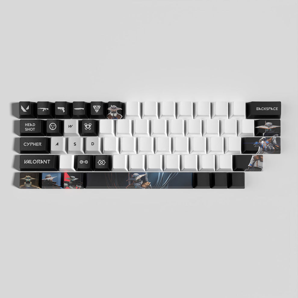 Cypher Valorant Special Edition High Quality Keycaps 33 Keys ...