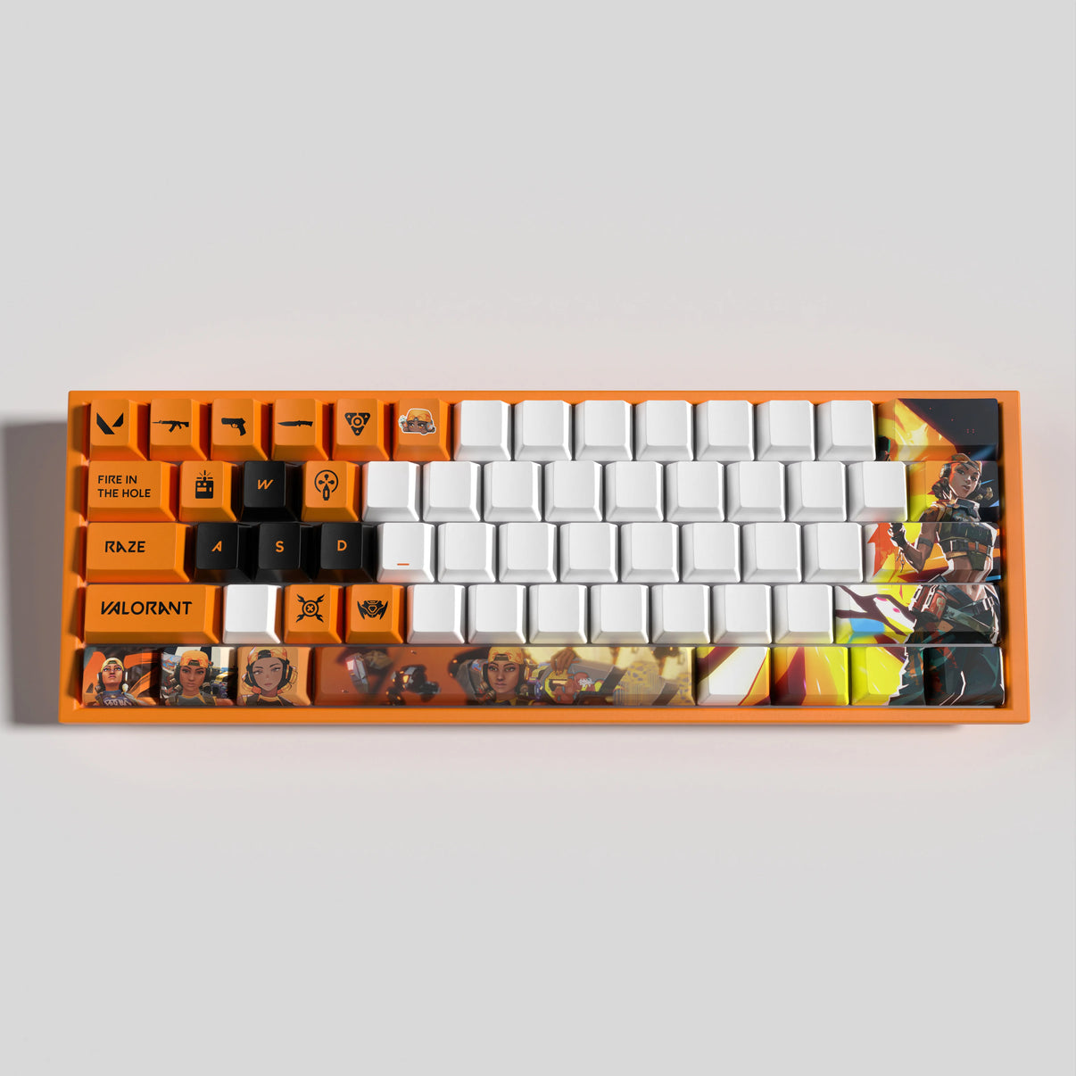 RAZE Valorant Special Edition High Quality Keycaps 33 Keys – CuriosityCaps