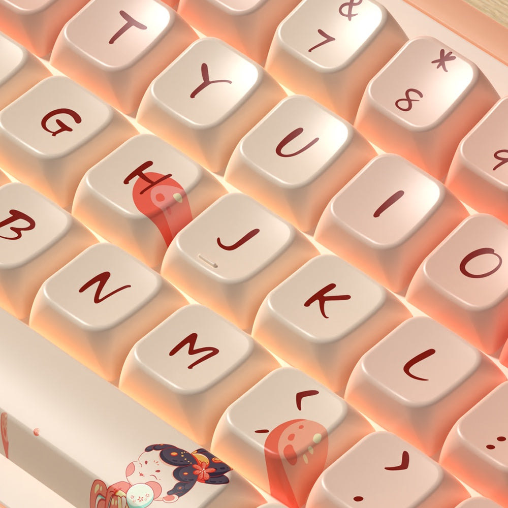 Castle Queen Smooth Premium MDA PBT Keycaps – CuriosityCaps