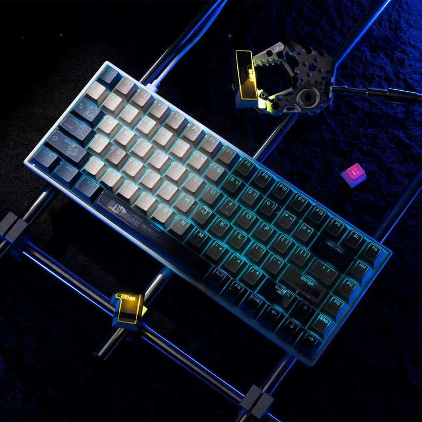 Top Backlit Gundam PRISM Cherry PBT Keycap – CuriosityCaps
